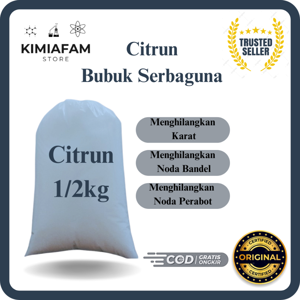 Jual Citrun Sitrun 500gr Murah Pembersih Kotoran Kerak Noda Bandel ...