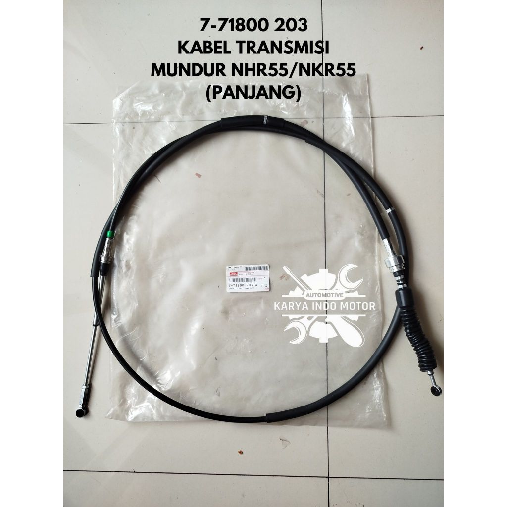 Jual KABEL TRANSMISI (7-71800 203-A) ISUZU ELF NHR 55 MUNDUR PANJANG ...