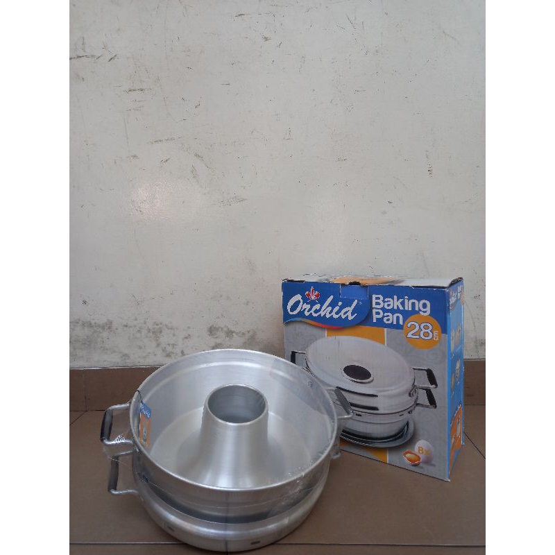 Jual Baking Pan Orchid 28 cm (8 telur) | Shopee Indonesia