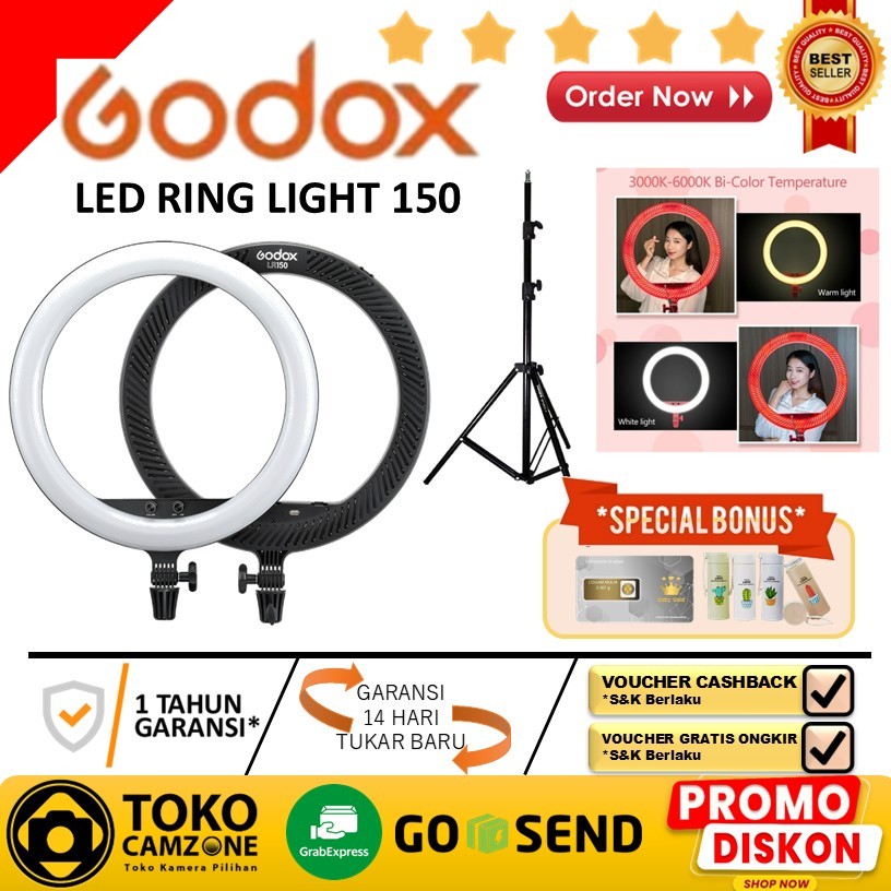 Jual Godox Led Ring Light 150 / Godox Led LR150 / Godox LR-150 | Shopee ...