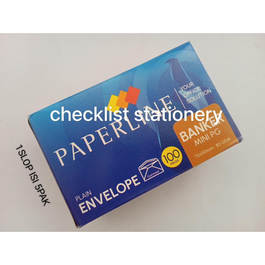 Jual AMPLOP PAPERLINE MINI POLOS | Shopee Indonesia