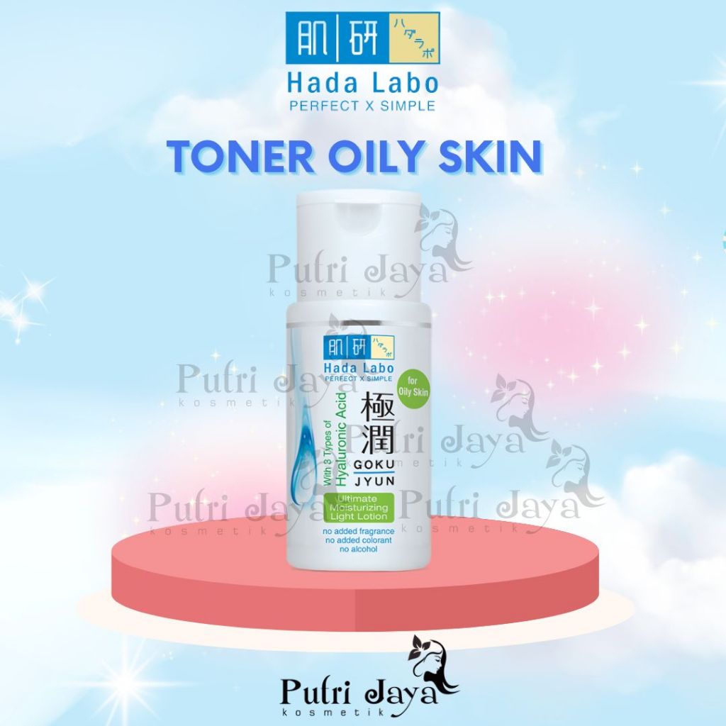 Jual HADA LABO Gokujyun Ultimate Moisturizing Light Lotion | Toner Oily ...