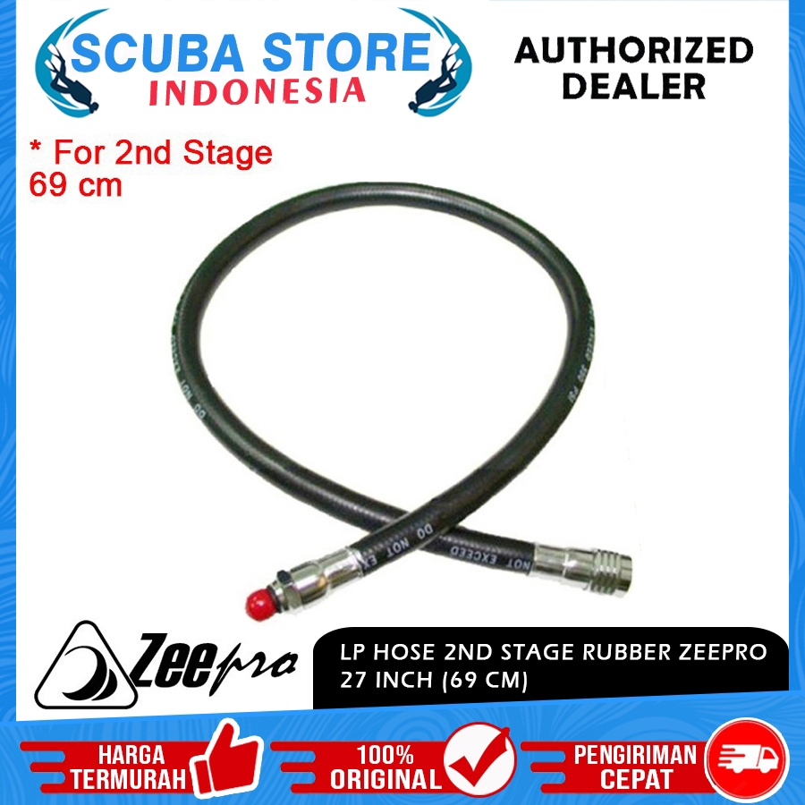Jual Low Pressure Lp Hose For 2nd Stage Rubber Zeepro 27 Inch 69cm ...