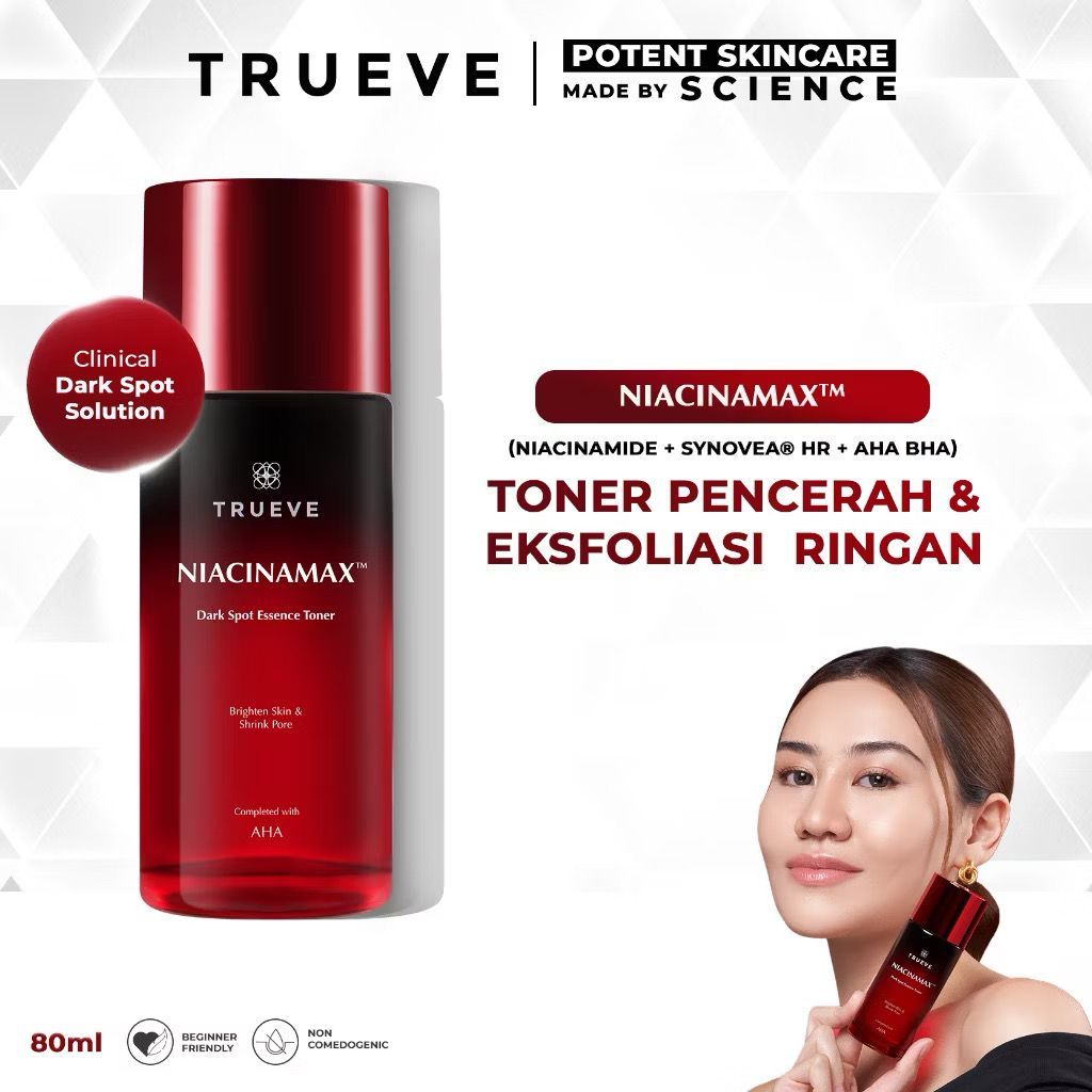 Jual TRUEVE Niacinamax™ Dark Spot Essence Toner 80ml (Niacinamide ...