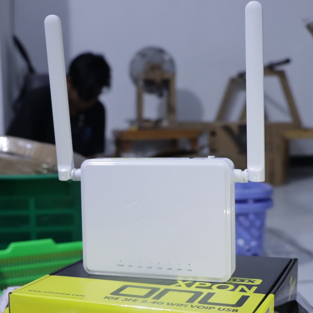 Jual Zimmlink ZL-2113X XPON ONU Postel - Dual SSID Single Band 2.4Ghz ...