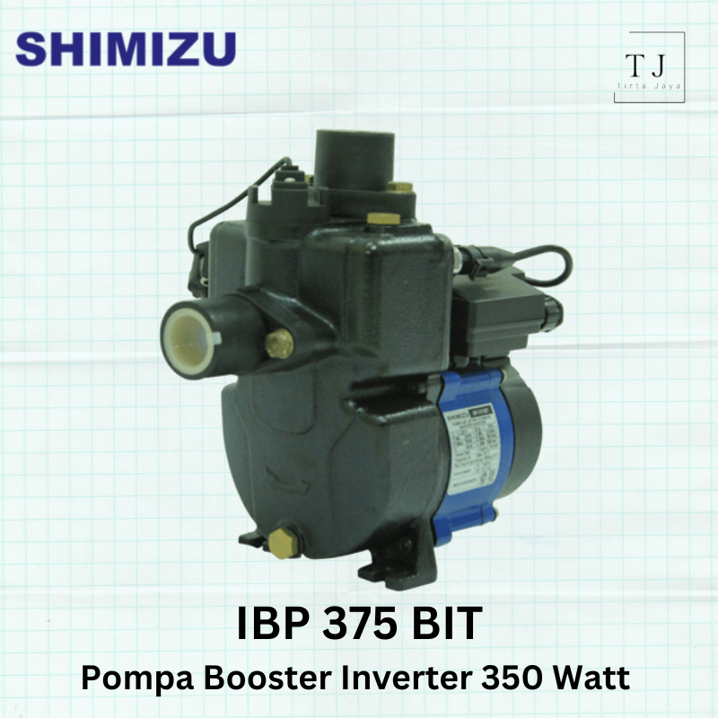 Jual Pompa Booster SHIMIZU IBP 375 BIT 350 Watt Inverter Pompa ...