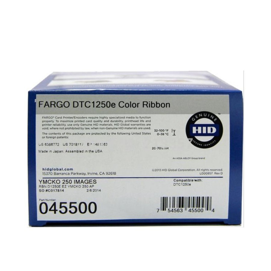 Jual RIBBON FARGO DTC1250E COLOR YMCK 45500 - ID CARD | Shopee Indonesia