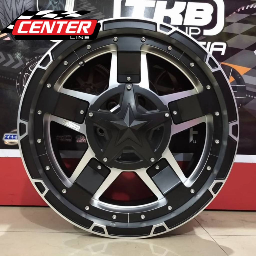 Jual VELG HSR RASTA 3 RING 17 LEBAR 9 H6X139,7 ET0 UNTUK HILUX TRITON RANGER FORTUNER | Shopee ...
