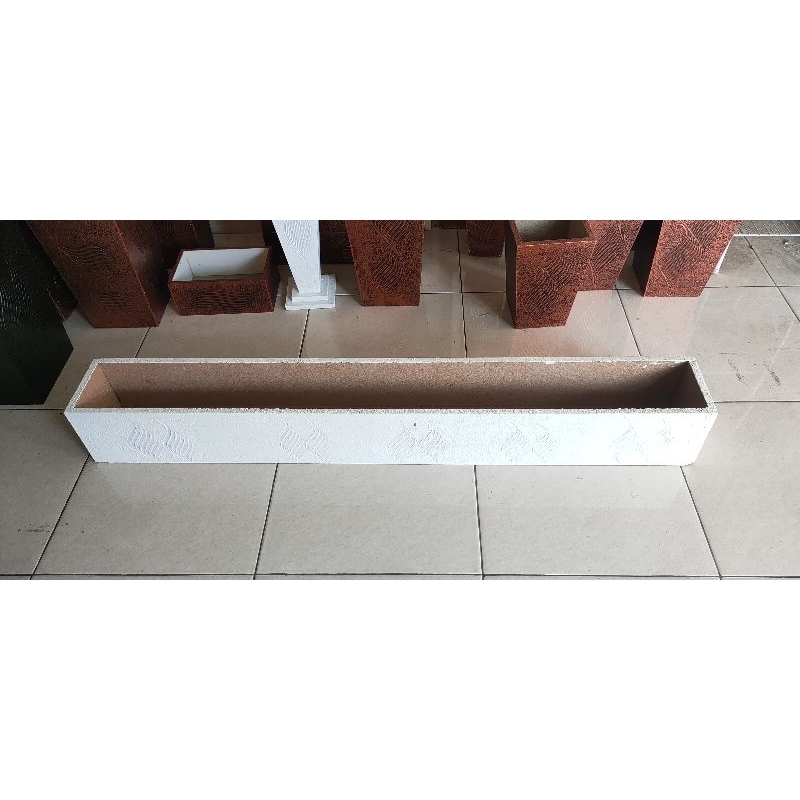 Jual pot kayu model partisi, panjang 200cm lebar 15cm tinggi 10cm untuk ...