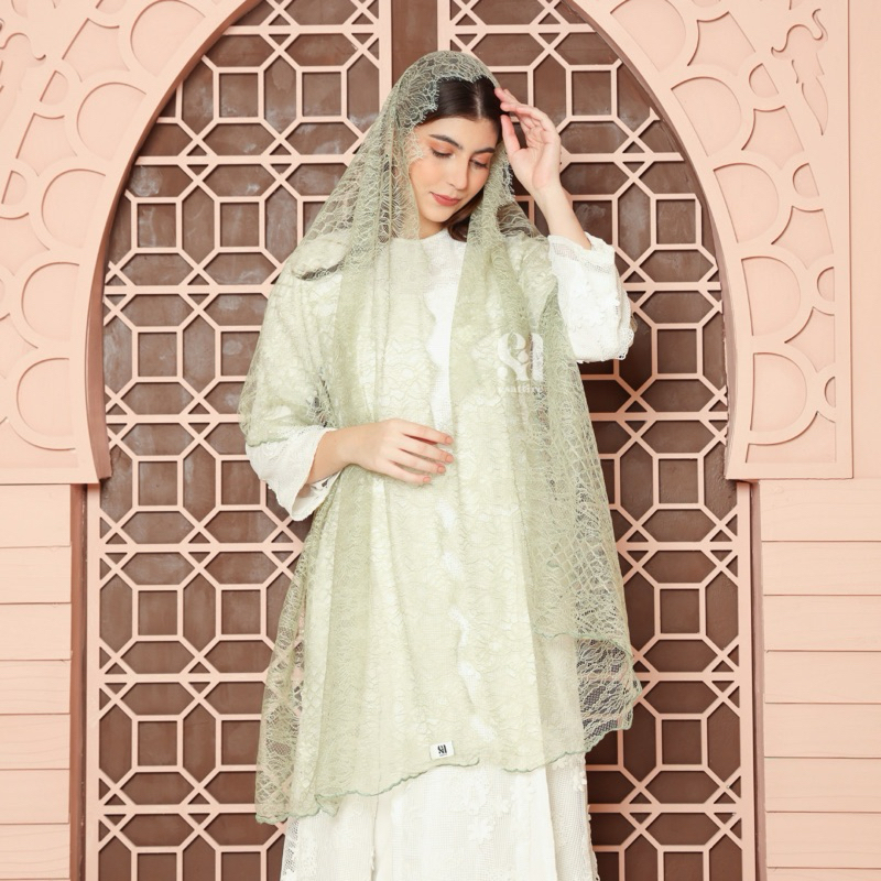 Jual Inara Pashmina Lace Premium Esattire - Hijab Kerudung Lebaran dan ...