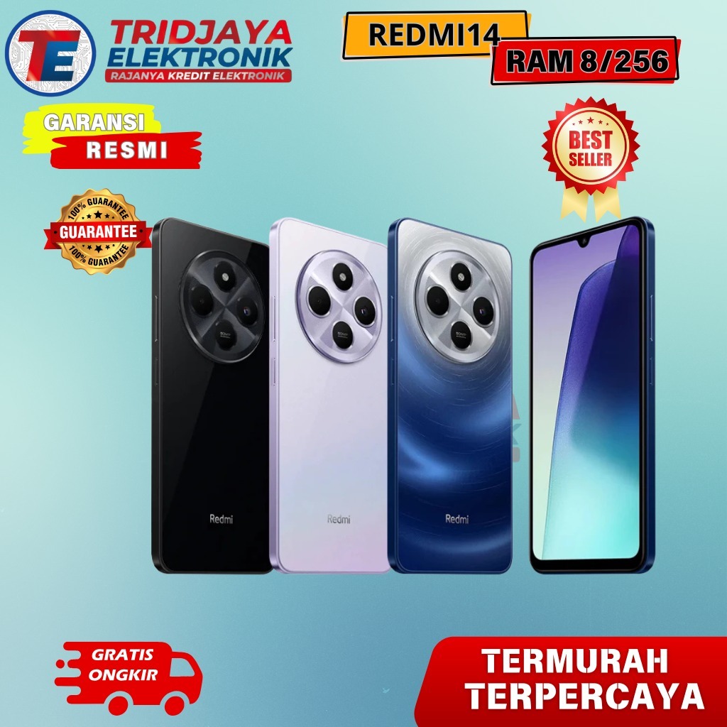 Jual HP Redmi 14C RAM 8/256GB Garansi Resmi | Shopee Indonesia