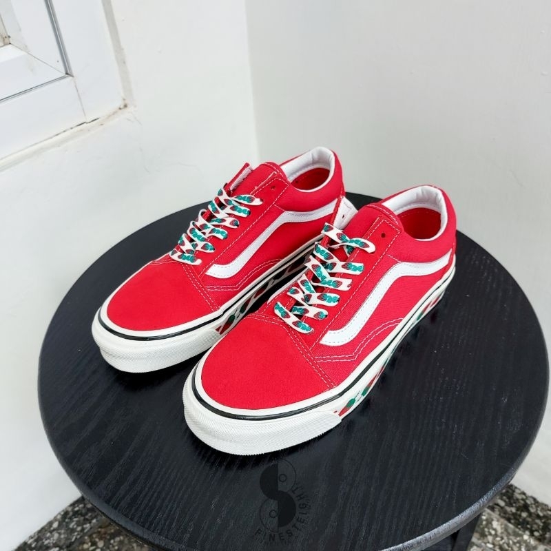 Jual Old Skool 36 DX Anaheim Factory Red White Strawberry Original ...