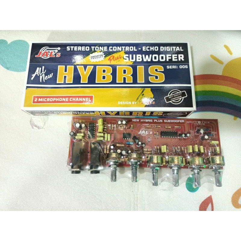 Jual KIT TONE CONTROL SUBWOOFER PLUS ECHO HYBRIS JAL SERIES | Shopee ...