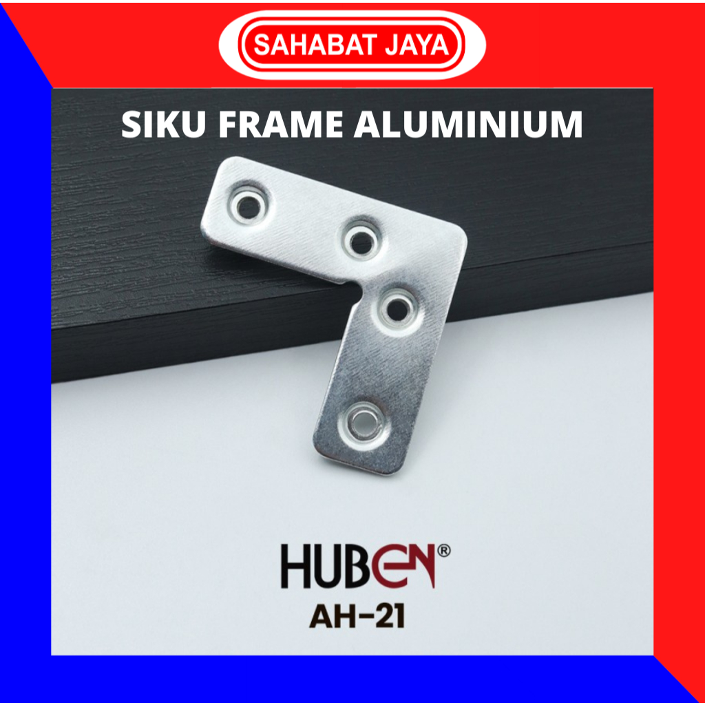 Jual Huben AH-21 Siku Besi Frame Aluminium Alumunium Profile Profil | Shopee Indonesia