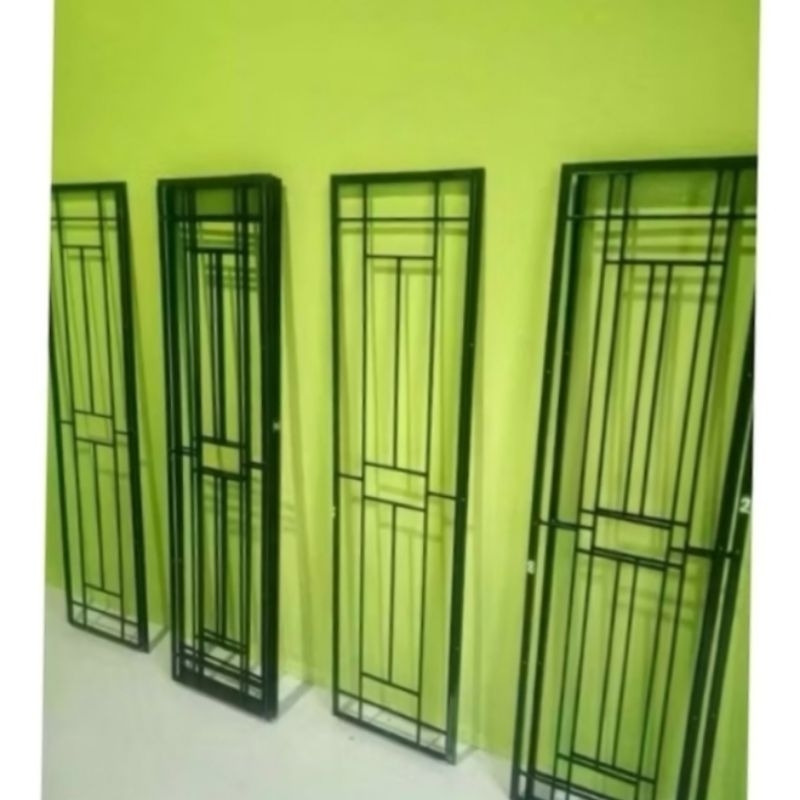 Jual teralis jendela bahan besi nako ukuran T=118cm X L=38cm | Shopee ...
