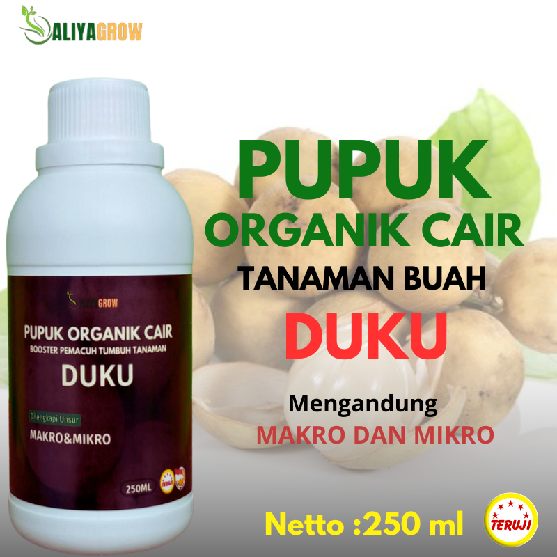 Jual pupuk buah dukuh/pupuk organik cair buah duku/pupuk pelebat buah dukuh/pupuk penyubur ...