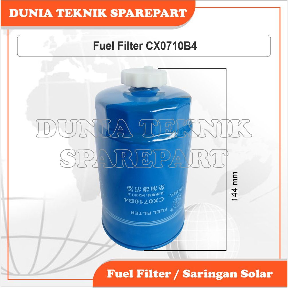 Jual CX0710B4 FUEL FILTER / FILTER SOLAR / SARINGAN SOLAR | Shopee ...