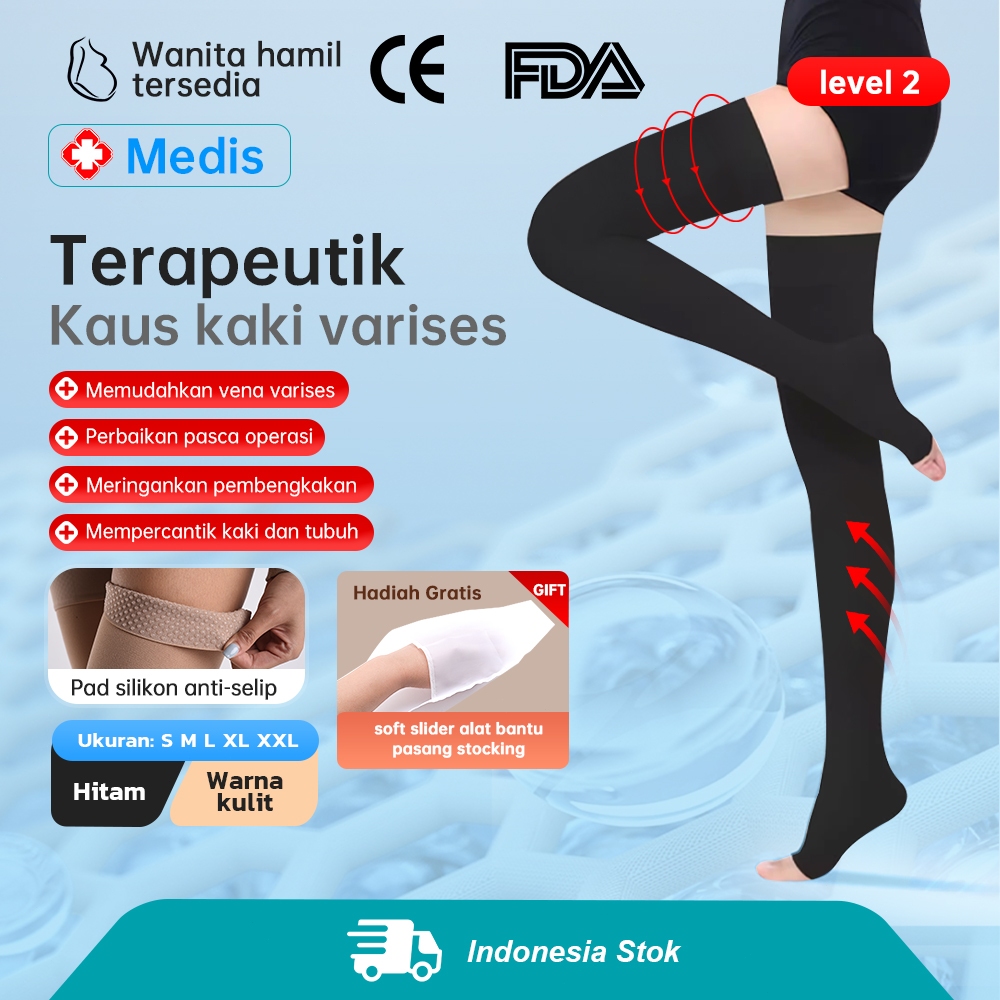Jual Stocking Varises ccl 2 Medical Compression Kaos Kaki Bengkak ...