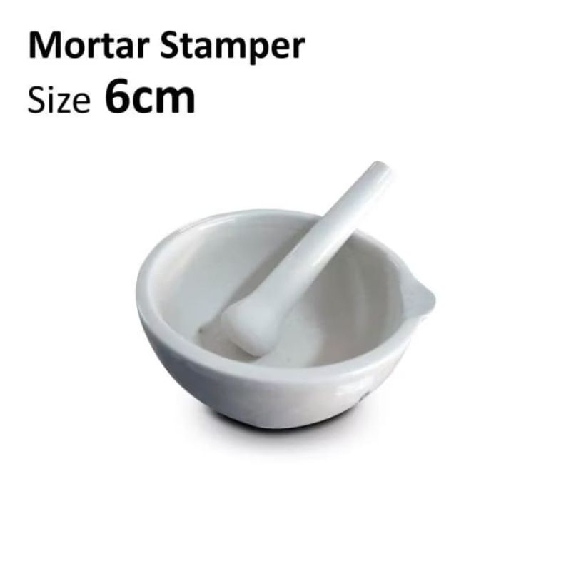 Jual Mortar / Mortir / Stemper / Penumbuk Obat 6 Cm (Sudah Termasuk ...