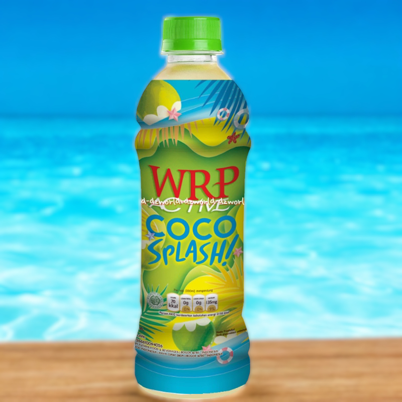 Jual WRP 350ml Active Coco Splash Minuman Rasa Kelapa Mengandung ...
