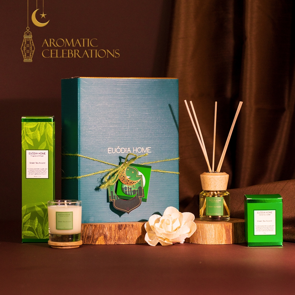 Jual Hampers Euodia Home Diffuser 50ml & Candle 60gr - Hampers ...