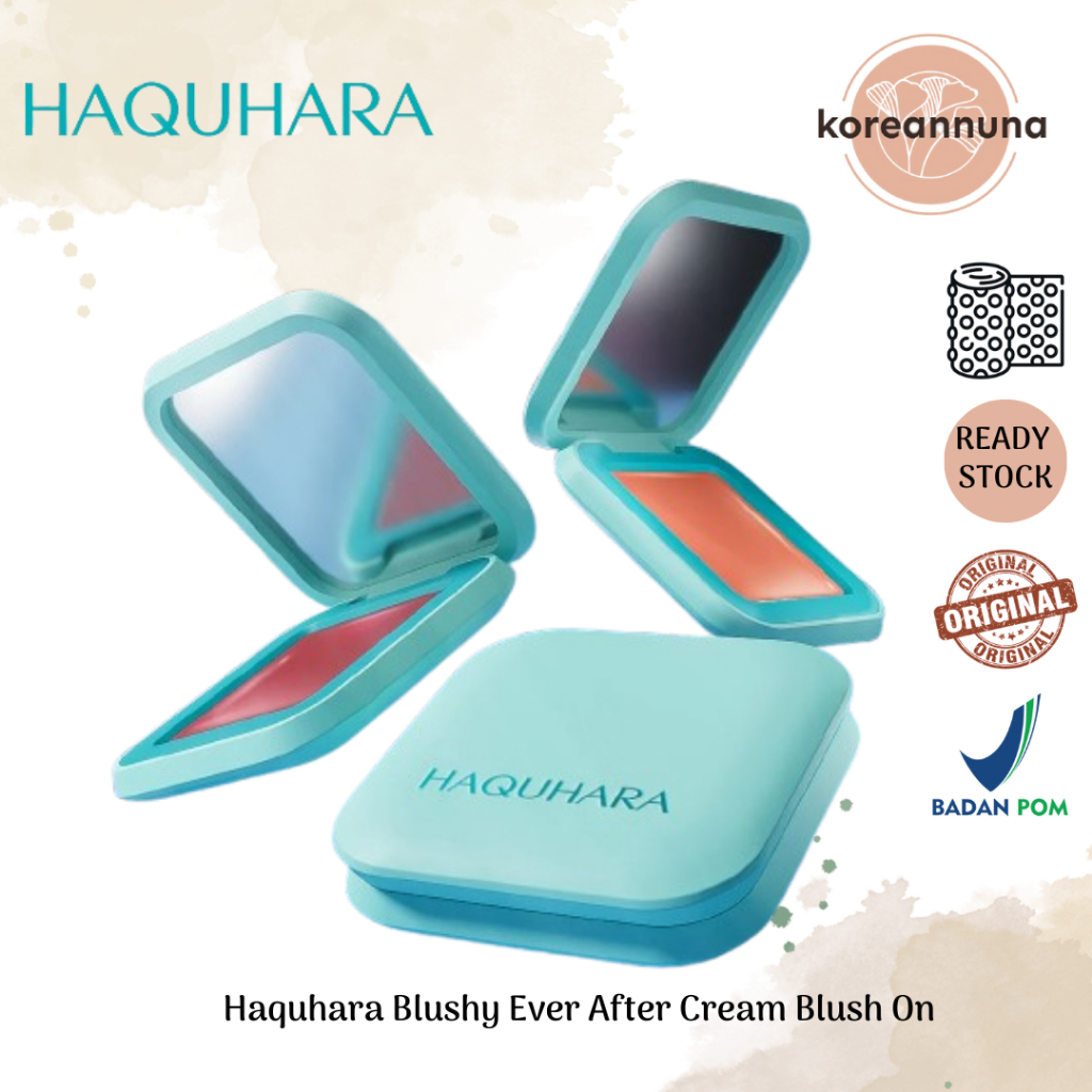 Jual Haquhara Blushy Ever After Cream Blush On Lovely Pink - Bubbly ...