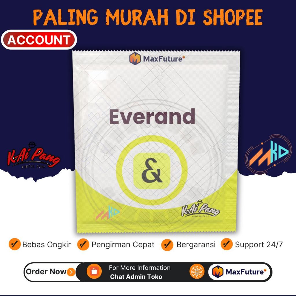 Jual EVERAND | EVERAND SHARING ACCOUNT. | Shopee Indonesia