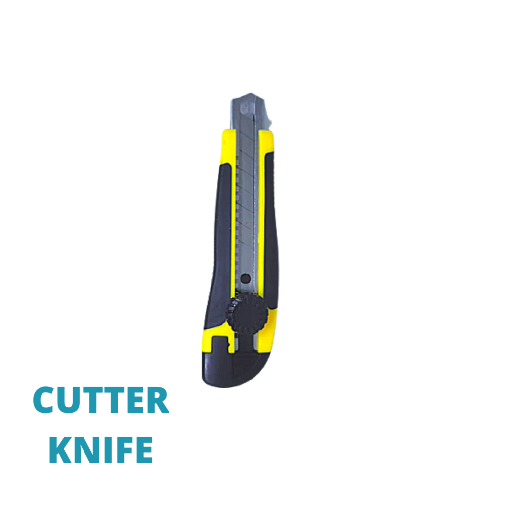 Jual CUTTER BESAR GAGANG KARET CUTER TAJAM PISAU POTONG CUTTER KNIFE ...
