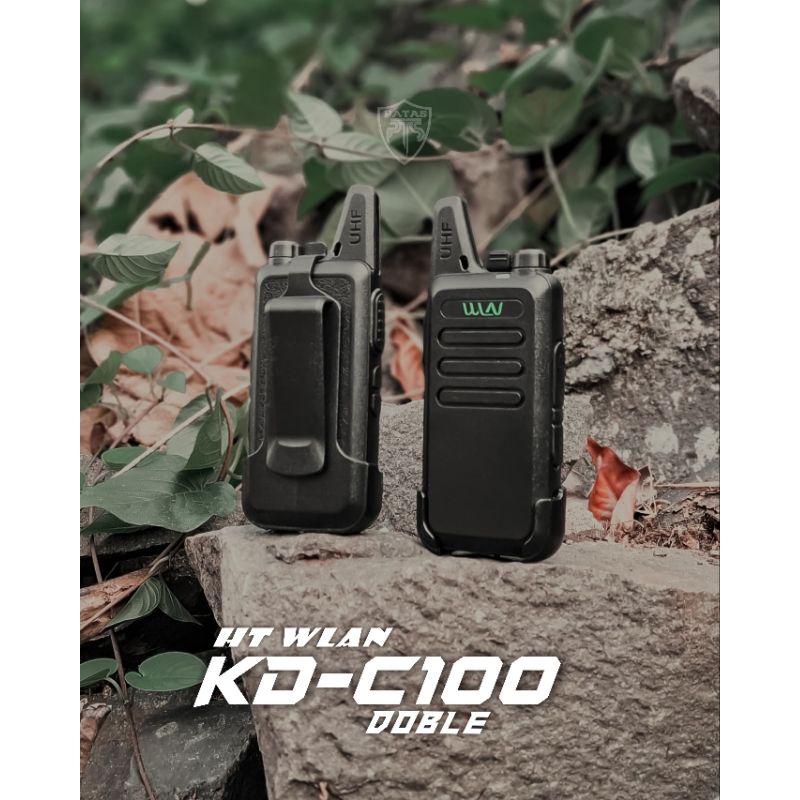 Jual HT WLAN KD-C100 DOUBLE / SINGLE | Shopee Indonesia