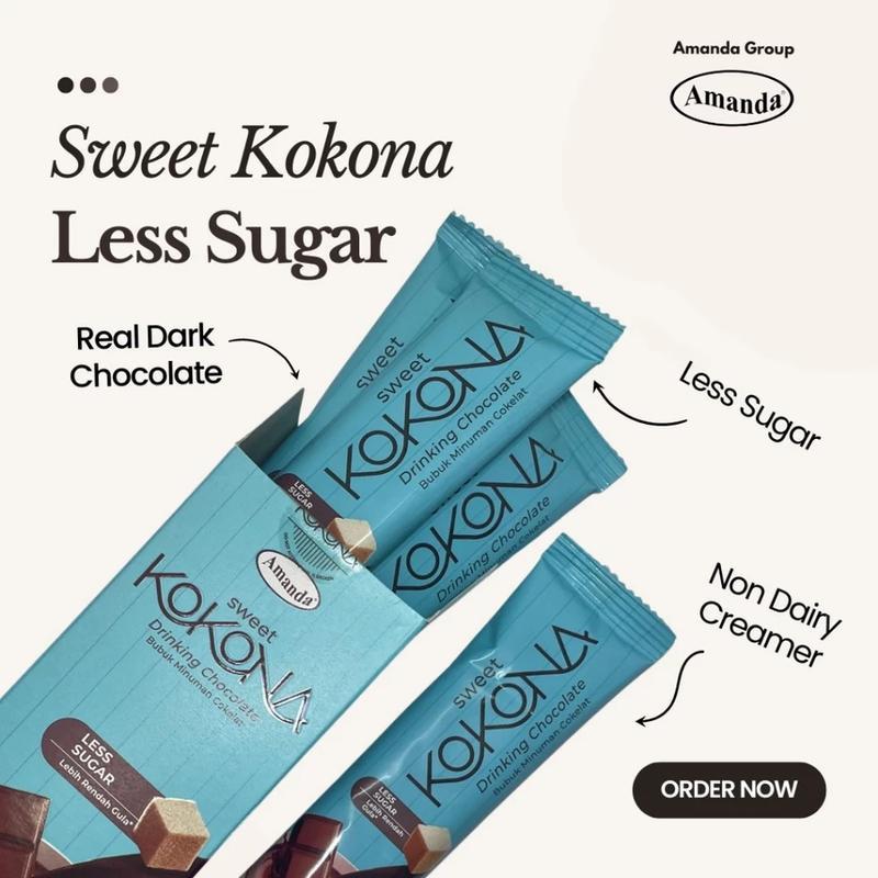 Jual Kokona Amanda - Less Sugar Minuman Coklat Kereta Api | Shopee ...