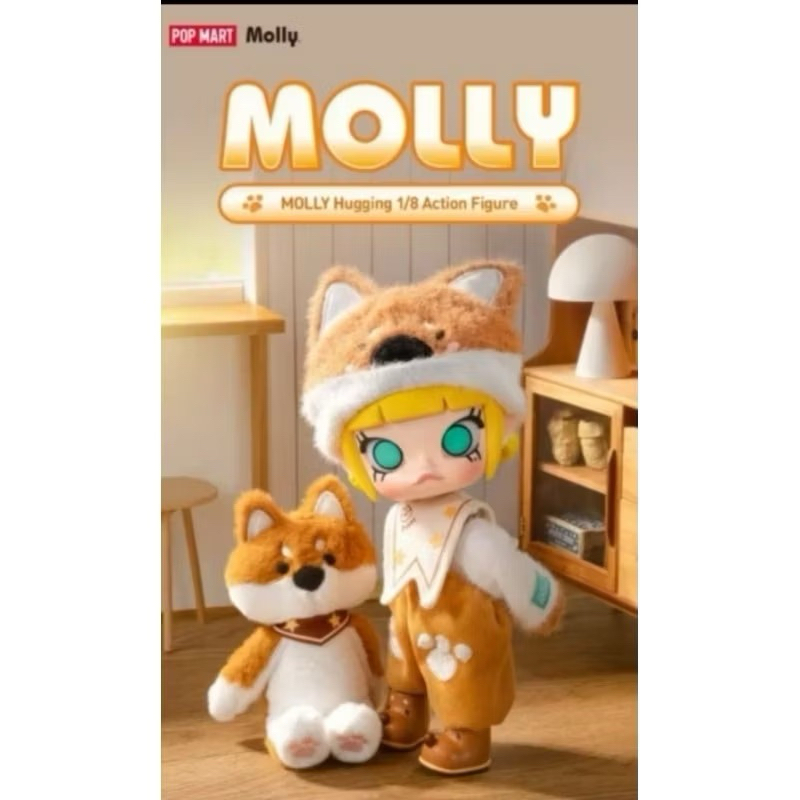 Jual MOLLY HUGGING action figure (ORIGINAL POPMART 100%) | Shopee Indonesia
