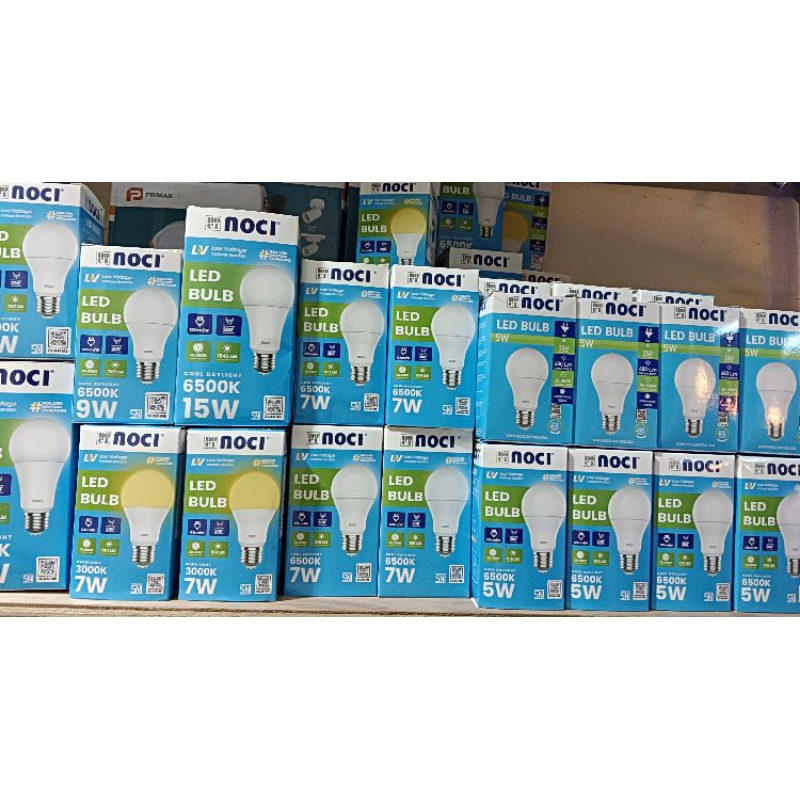 Jual Lampu bohlam led Noci 5w 7w 9w 11w 13w 15w 18w | Shopee Indonesia