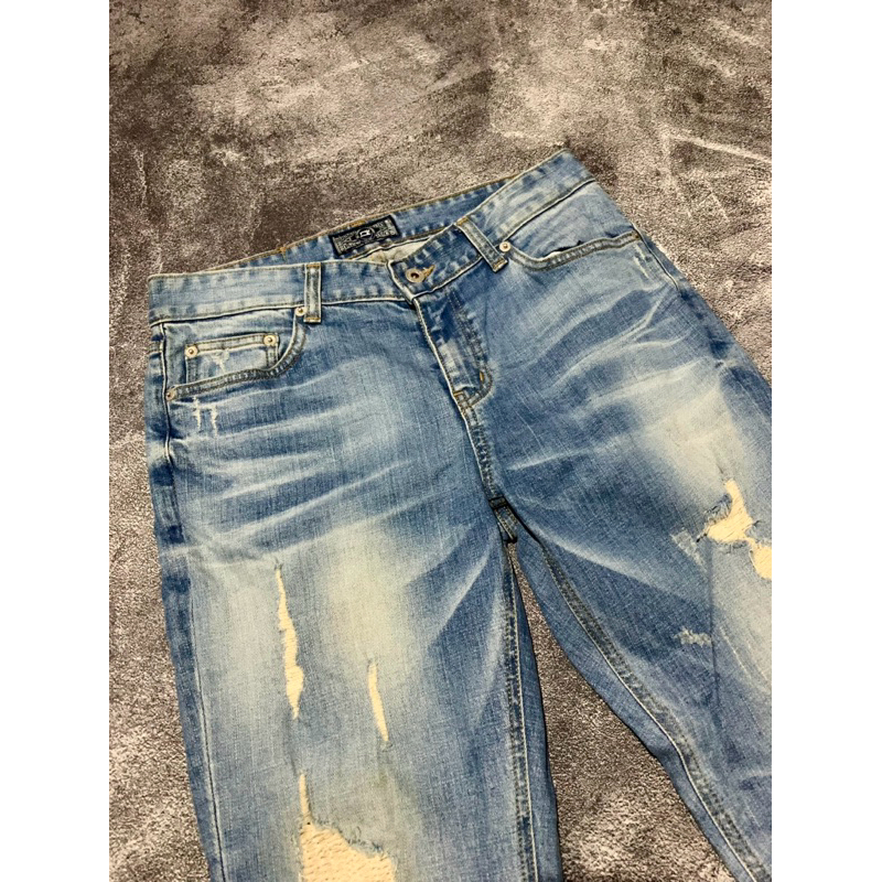 Jual jeans fading modified celana panjang pria fading modified jeans ...