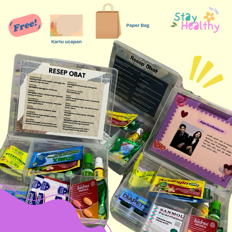 Jual Apotek mini | Kado | Apotek Mini Kostum | Emergency Box | Shopee ...