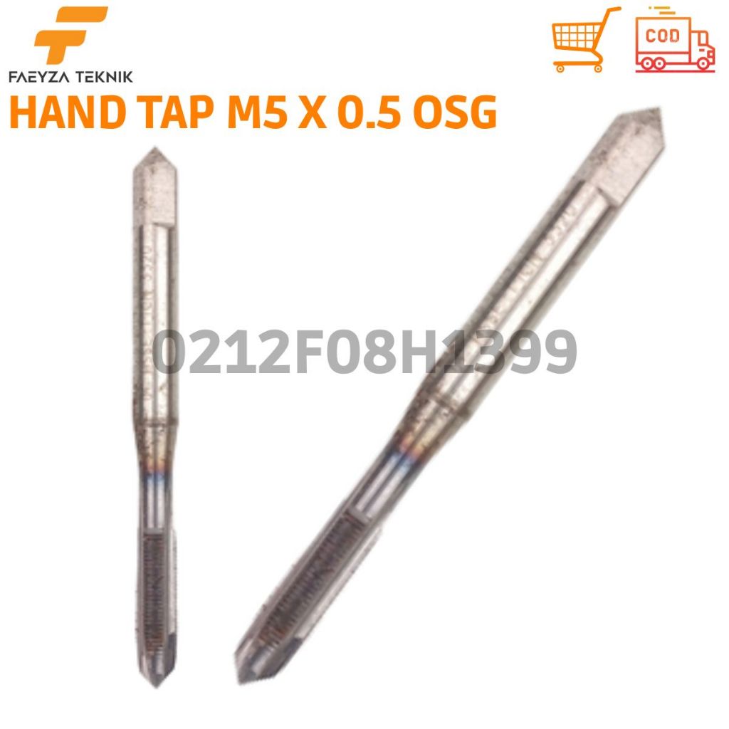 Jual Hand Tap M5 x 0.5 Tap Baut 8 Halus PO OSG Bukan Yamawa Guehring | Shopee Indonesia