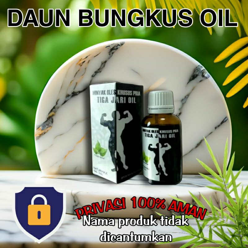 Jual Minyak daun bungkus tiga jari original minyak urut obat ...