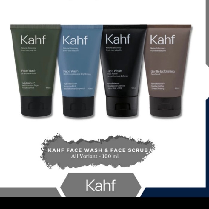 Jual Kahf Facial Wash 100gr - All Variant | Shopee Indonesia