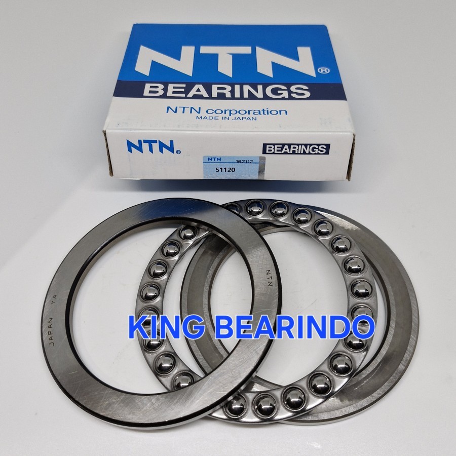 Jual BEARING 51120 N*N THRUST BALL BEARING 100 x 135 x 25 mm | Shopee ...