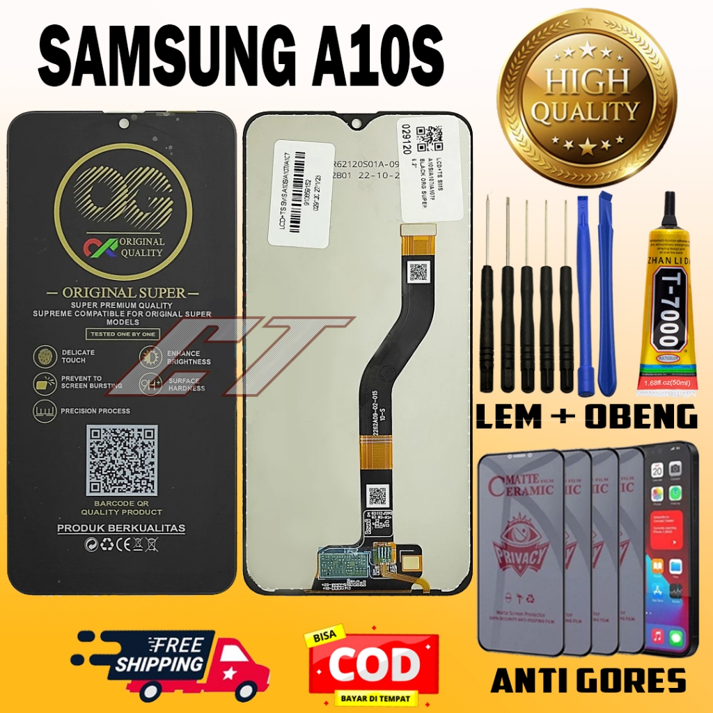Jual LCD TOUCHSCREEN SAMSUNG A10S LAYAR SENTUH ORIGINAL ORI ALL MEREK ...