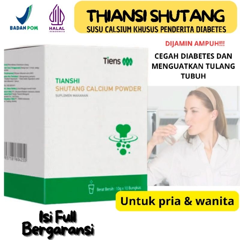 Jual Kalsium Shutang Susu Labu Tianshi Penurun Diabetes BPOM ...