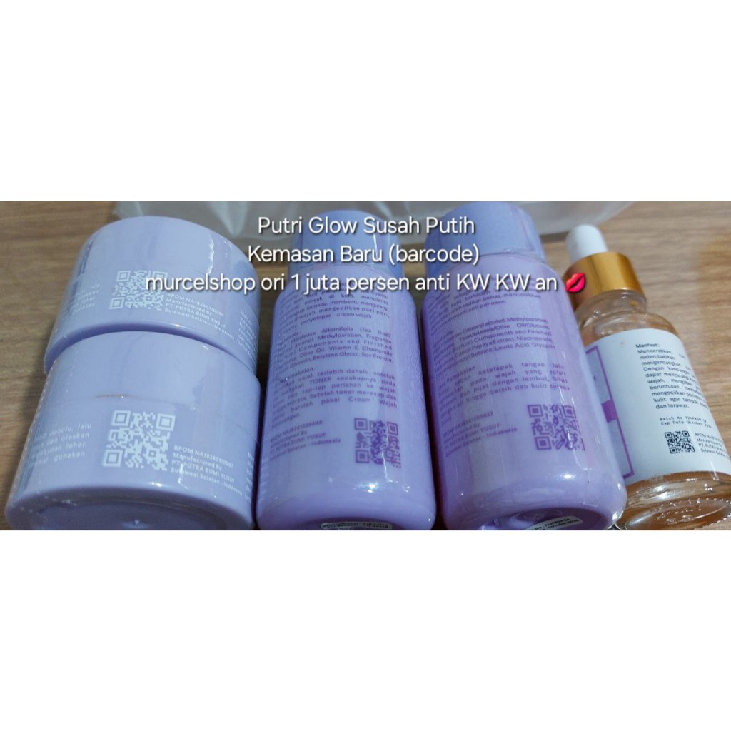 Jual Putri Glow Produk Kecantikan By. Mentari Arifin Putri Glow Produk ...