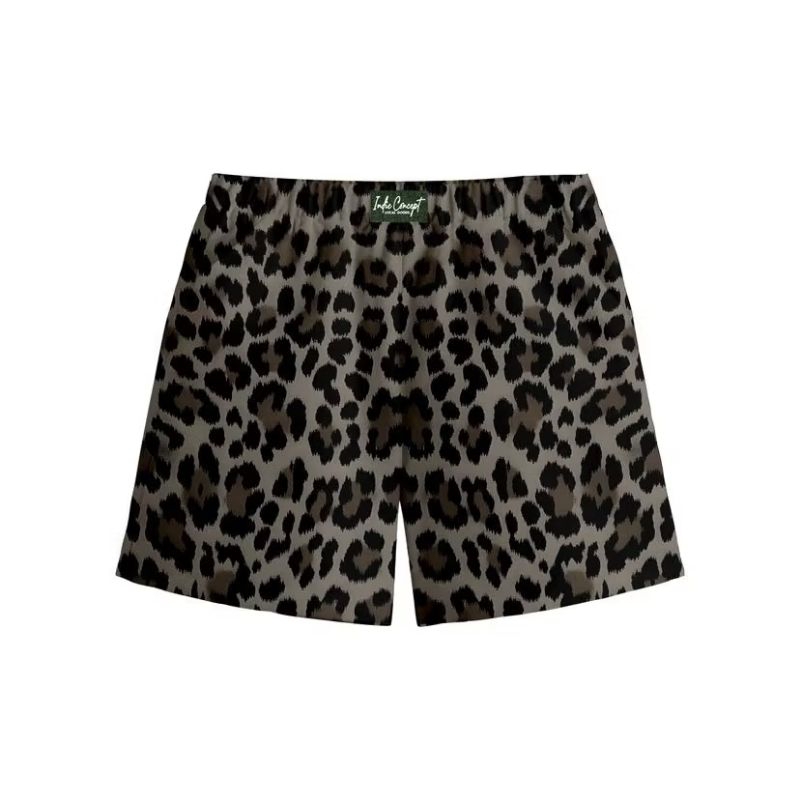 Jual Boxer Pants | Leopard | White | Indie Concept | Shopee Indonesia