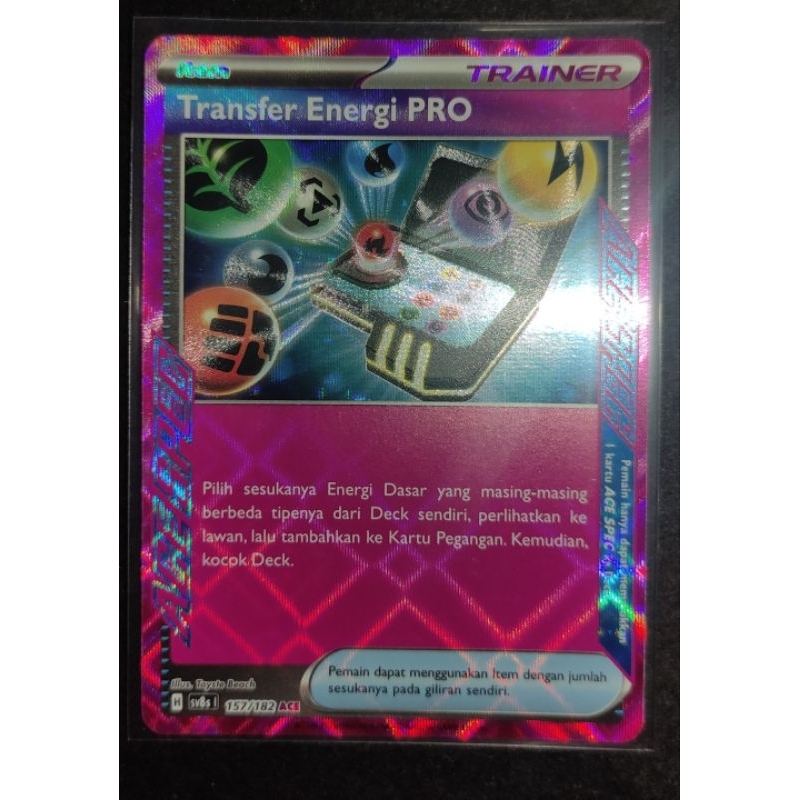 Jual Pokemon Indonesia - TRANSFER ENERGI PRO (ACE SPEC) | Shopee Indonesia