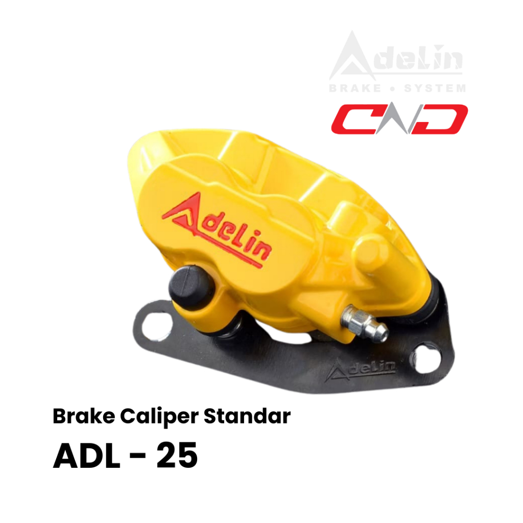 Jual Adelin Brake Caliper Stardard ADL-25 2Piston | Shopee Indonesia