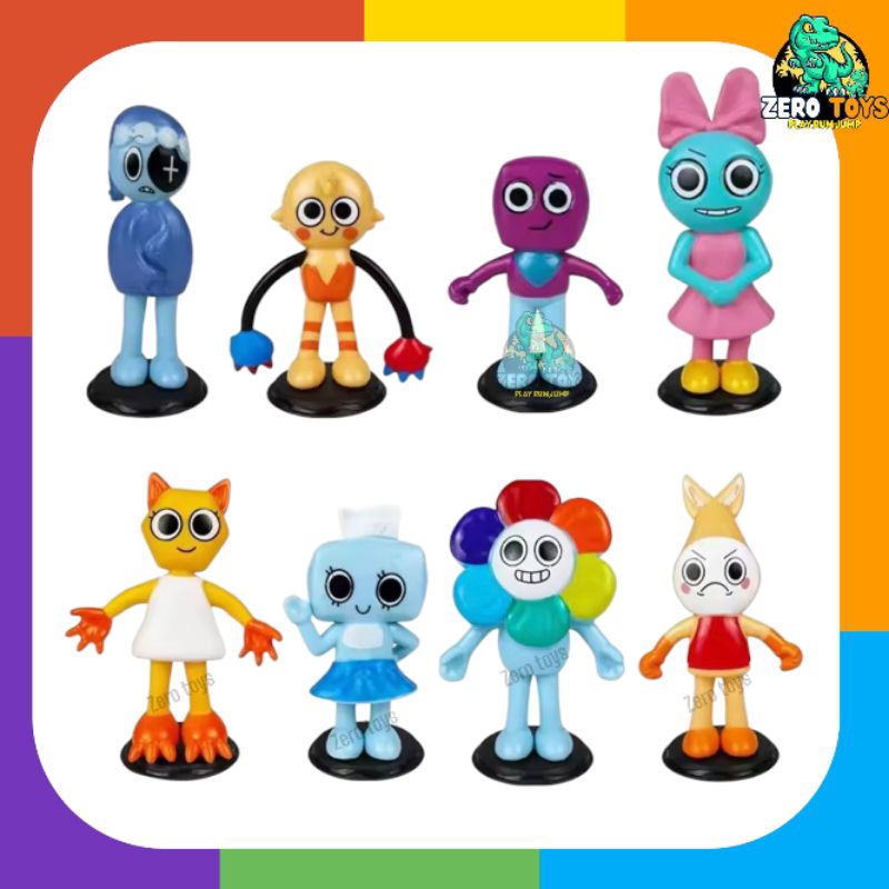Jual Figure Dandy's World Set Horor Game mainan pajangan figur dandys ...