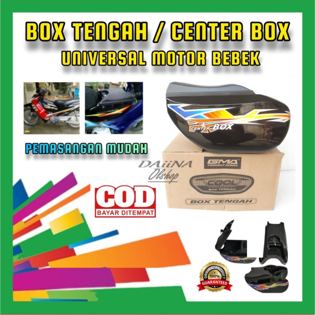Jual Box tengah motor/ bagasi tengah motor bebek / center box supra x ...