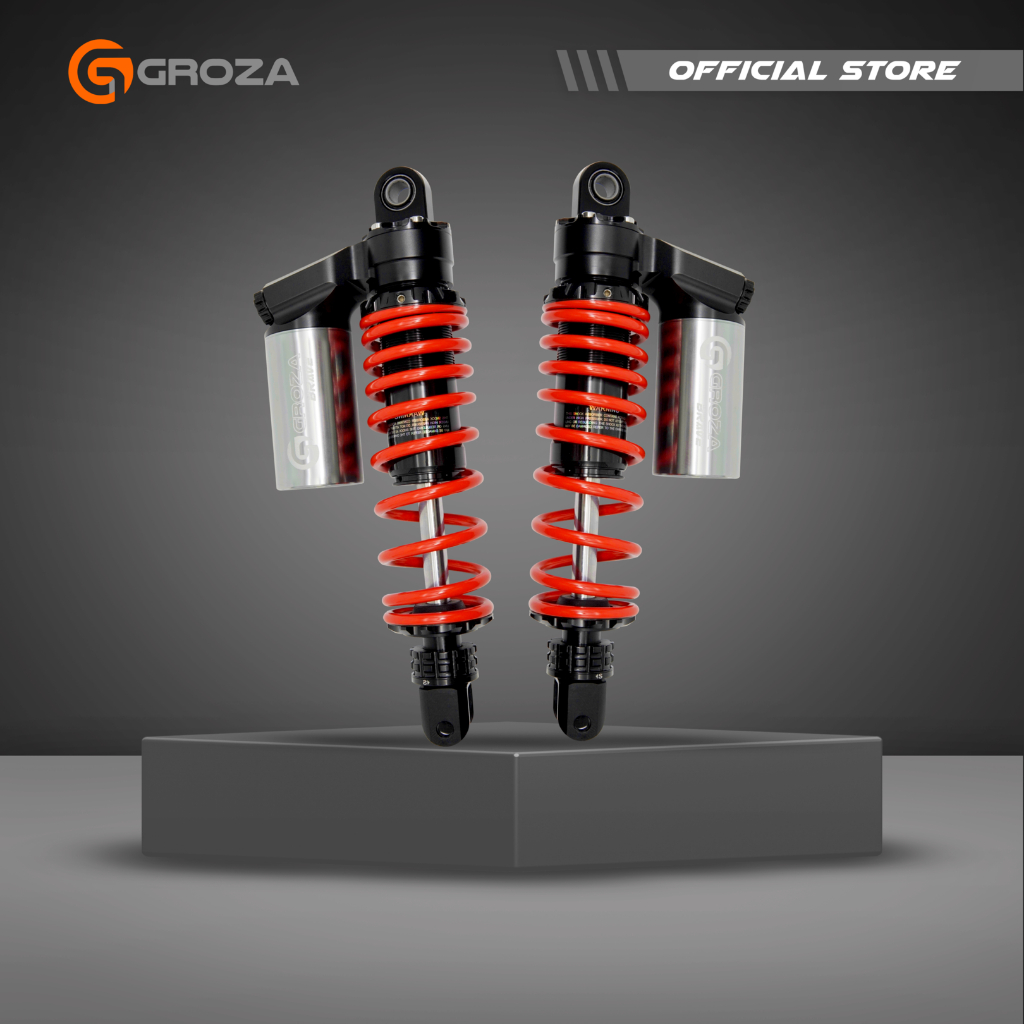 Jual GROZA - BRAVE SERIES 305MM Double Shock | Shockbreaker Tabung Atas ...