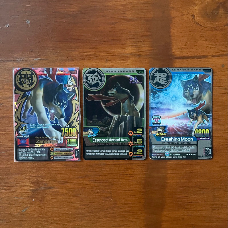 Jual Kartu Ultra Rare Zangetsu Evo 7 Animal Kaiser Evolution | Shopee ...