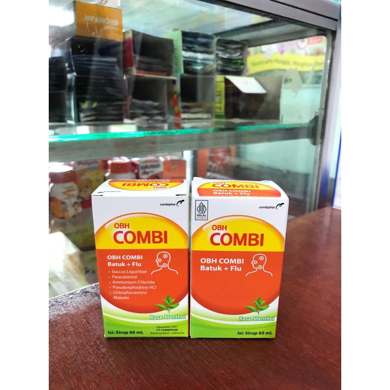 Jual OBH COMBI BATUK + FLU MENTHOL 60ML, 100ML | Shopee Indonesia