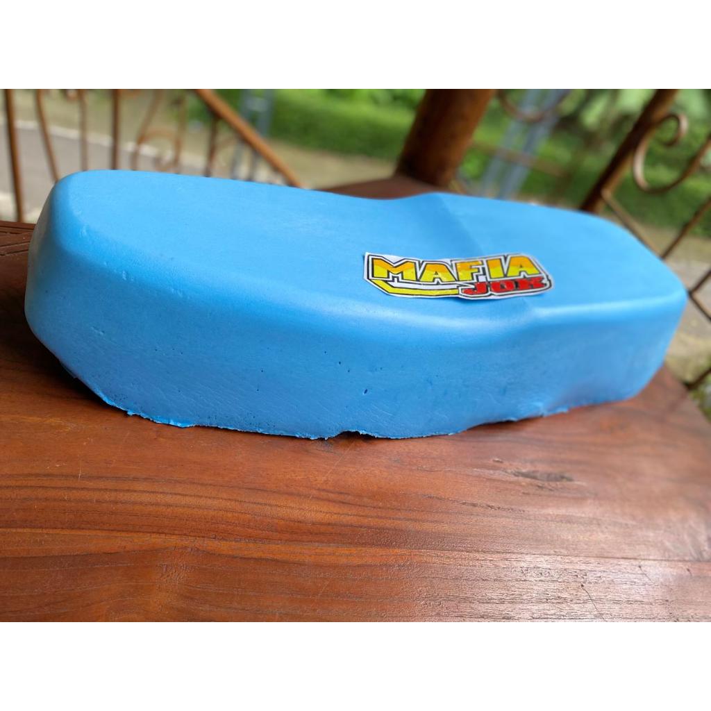 Jual busa jok motor honda astrea grand model standar-busa biru anti ...